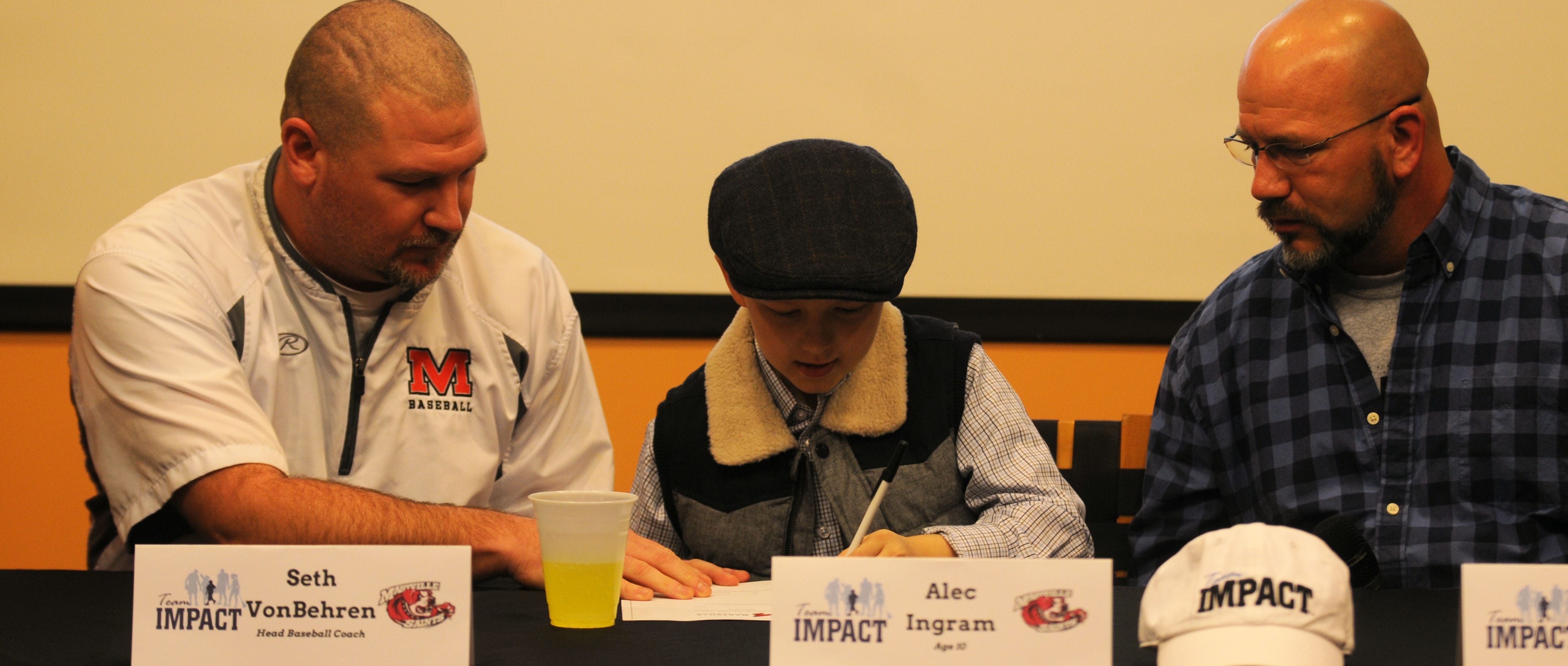 Saints Baseball Signs Alec Ingram from Team IMPACT - MPress