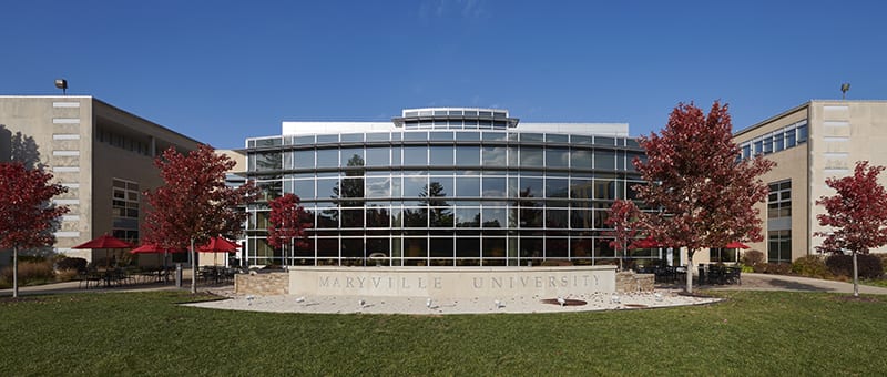 Autumn foliage outside of Gander Dining Hall on October 27, 2018. - MPress